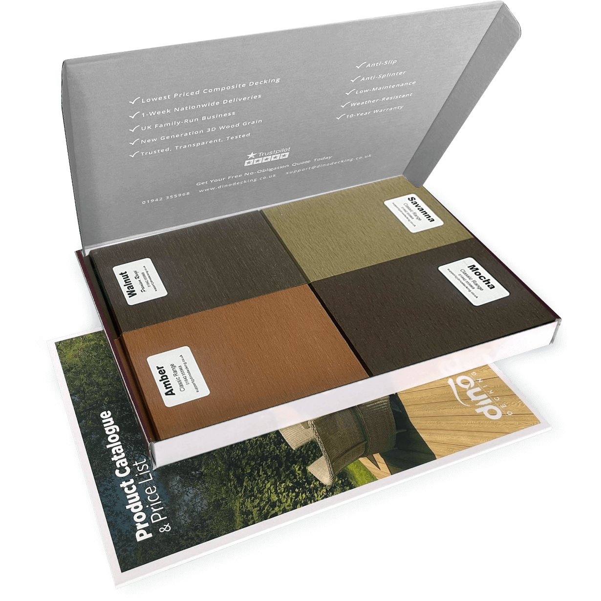 Composite Fence Panels | FREE Samples | Dino Decking